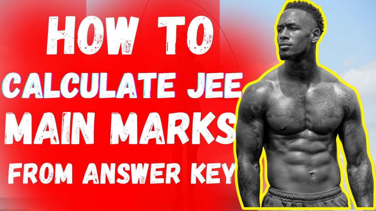 how to calculate jee main marks from answer key - YouTube
