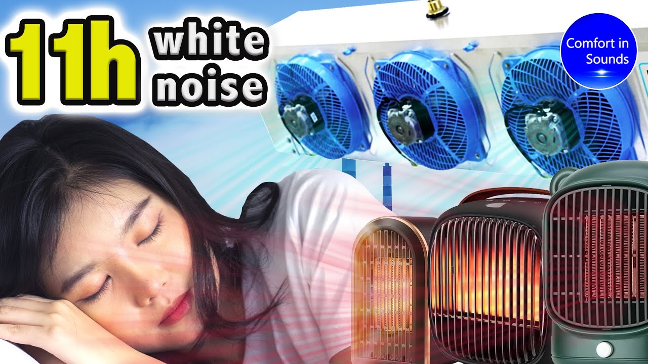 White noise, fall asleep instantly, multiple heaters, AC noise for ...