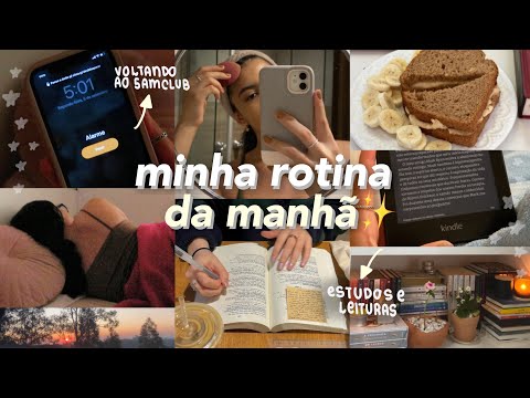 minha rotina da manhã voltando ao 5am club✨| & dicas para acordar cedo.