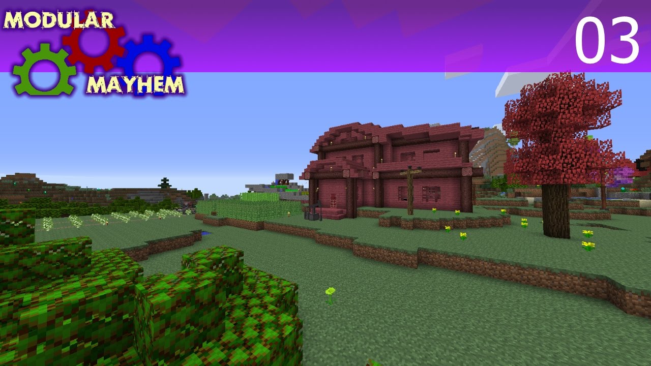 Minecraft: Modular Mayhem - ep. 03 - Base Location - YouTube
