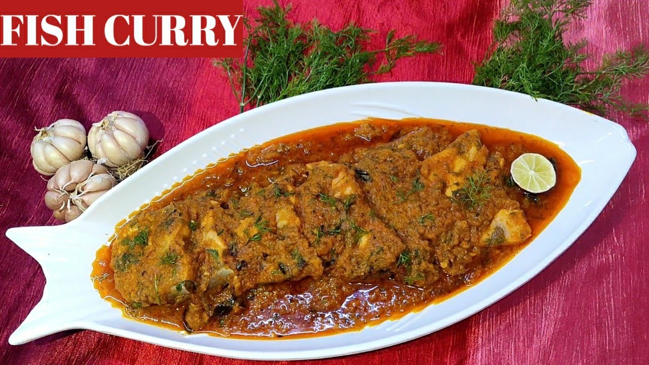 MASALA FISH CURRY RECIPE||FISH CURRY RECIPE||FISH CURRY BY FALAC ...