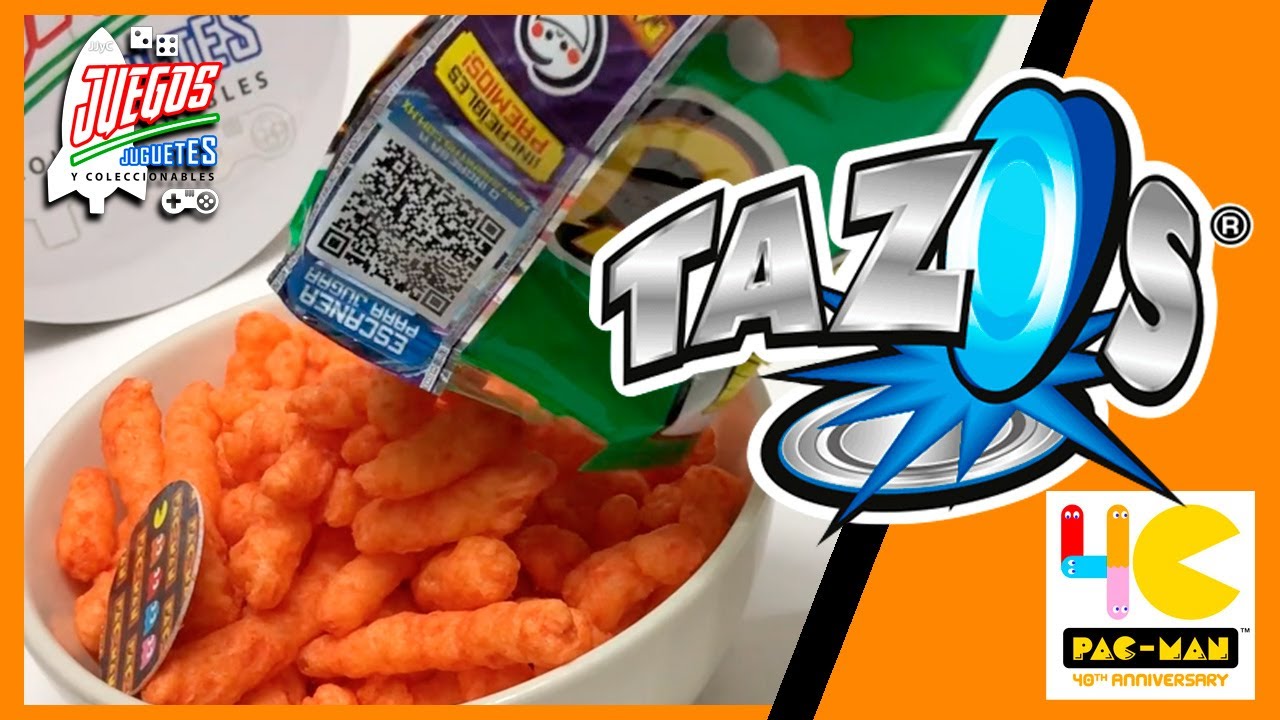 🔴 TAZOS Pacman 40 ABRIENDO - Ruffles, Sabritas, Cheetos Nacho Juegos ...