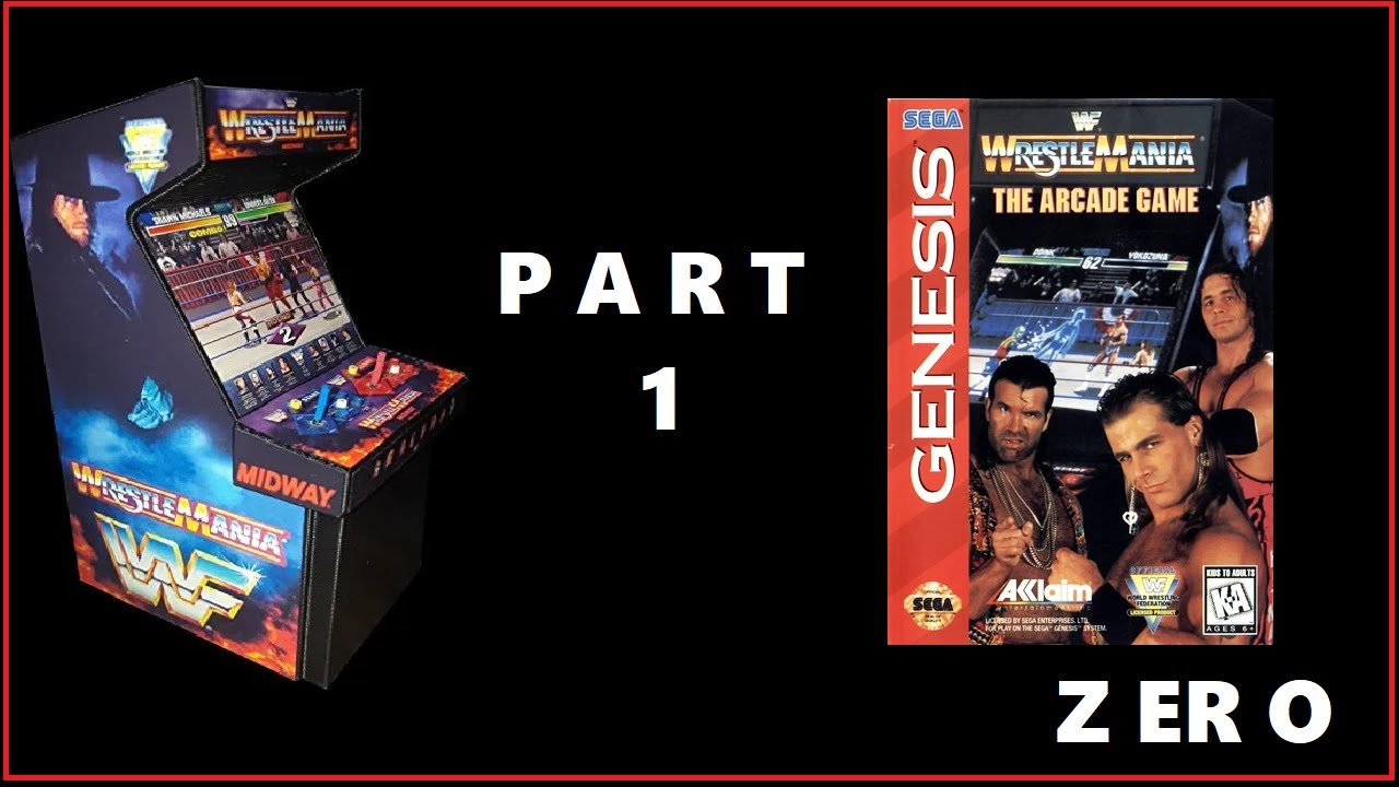 {SEGA GENESIS} WWF WRESTLEMANIA THE ARCADE GAME (PART 1) - FIRST ...
