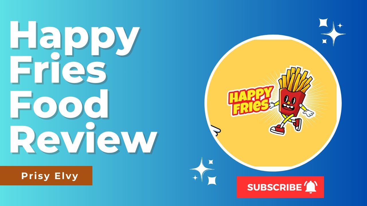 Happy Fries, Cross Road Taste Test - YouTube