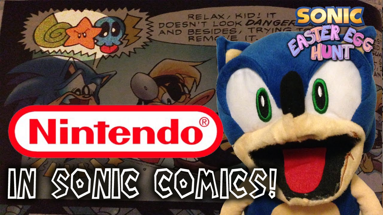 Nintendo Easter Eggs in Sonic Comics and Cartoons! - Sonic Easter Egg ...