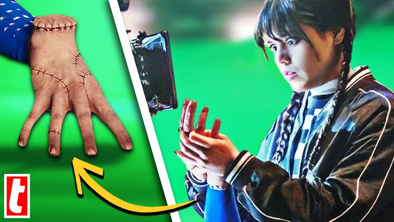 WEDNESDAY Behind The Scenes - YouTube