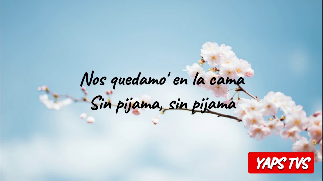 Becky G, Natti Natasha - Sin Pijama Lyrics - YouTube