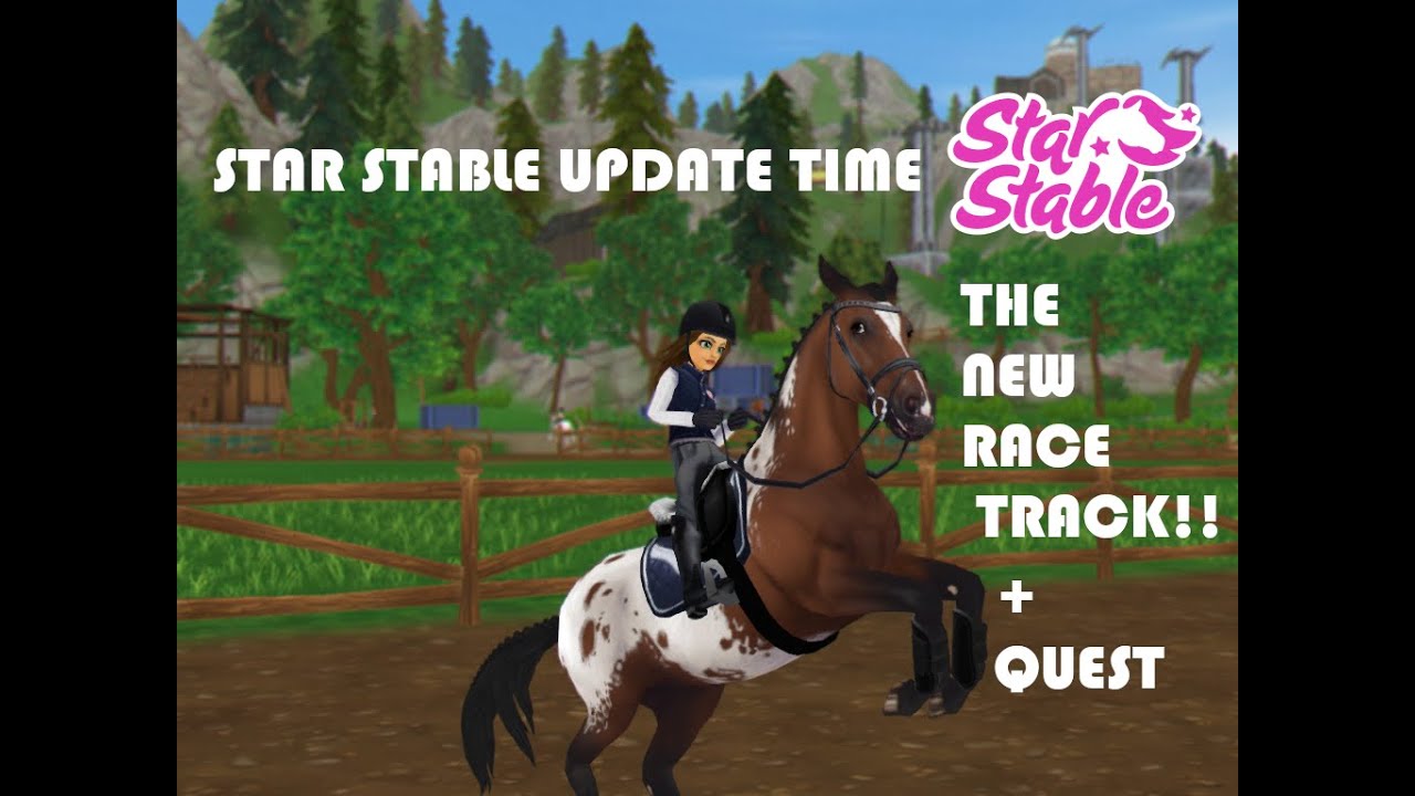 Star Stable Update Time | Updated Race Track With A Quest! - YouTube