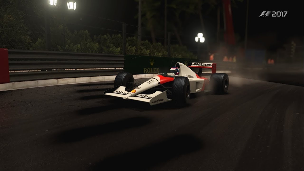 F1 2017 BEAUTIFUL CINEMATIC GAMEPLAY OF NIGHT MONACO! - YouTube