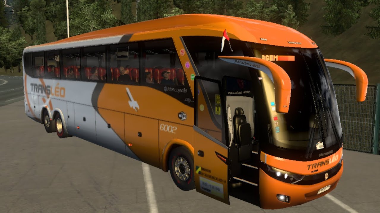 Euro Bus Simulator 2 | Traveling around World | World Tour | Mario Map ...