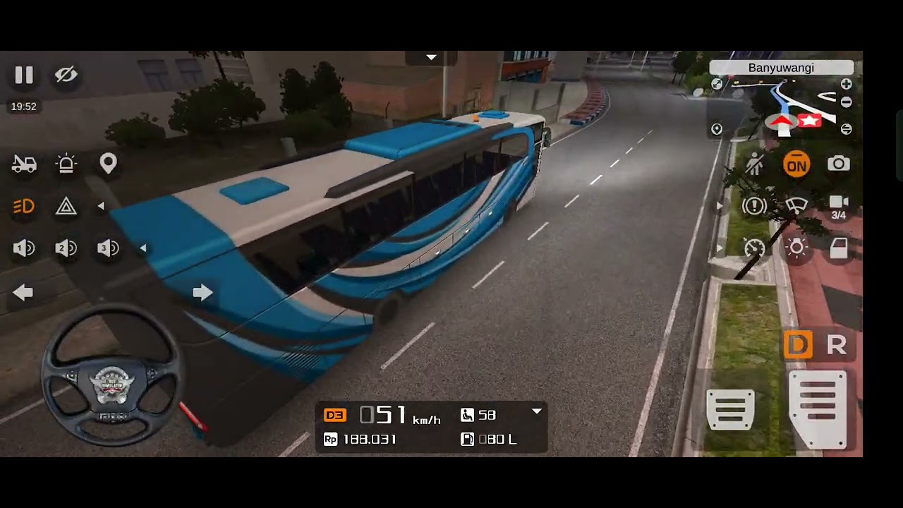melanjutkan perjalanan|Bus simulator ID#3 - YouTube