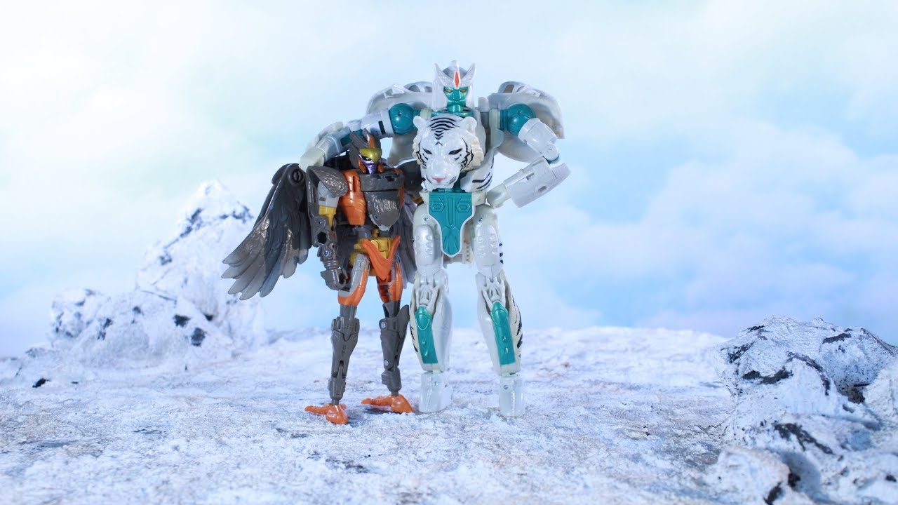 Detailed Look at my latest Transformers Beast Wars Snow terrain Diorama ...