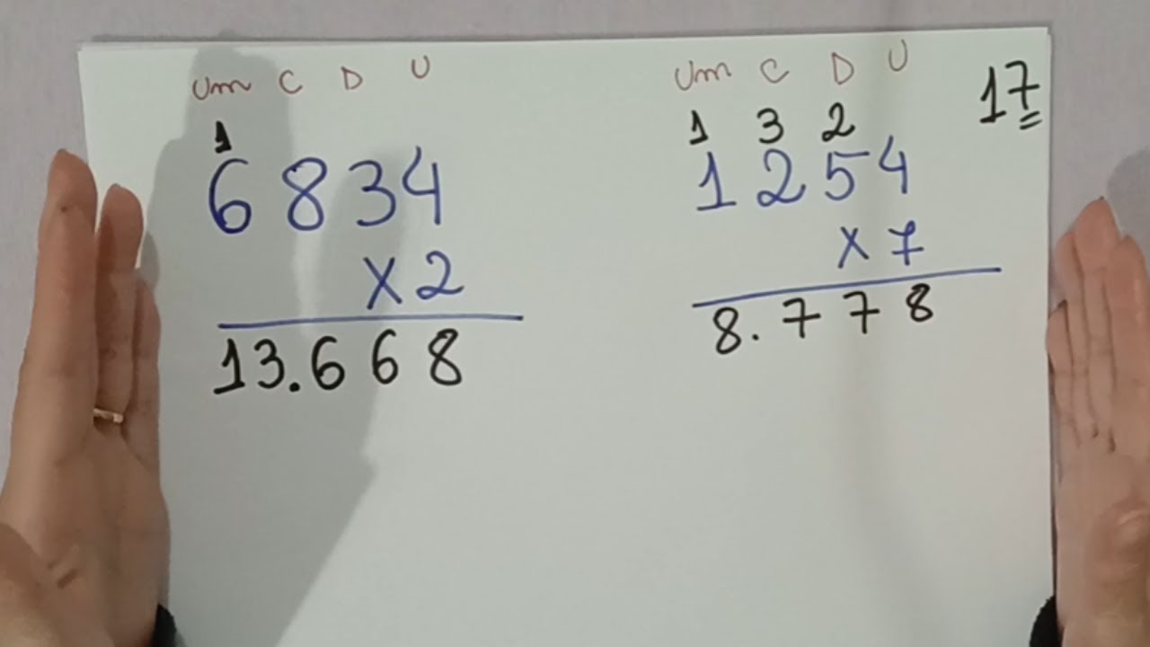 Multiplicação -📚 Como Multiplicar - Aula de Matemática - YouTube