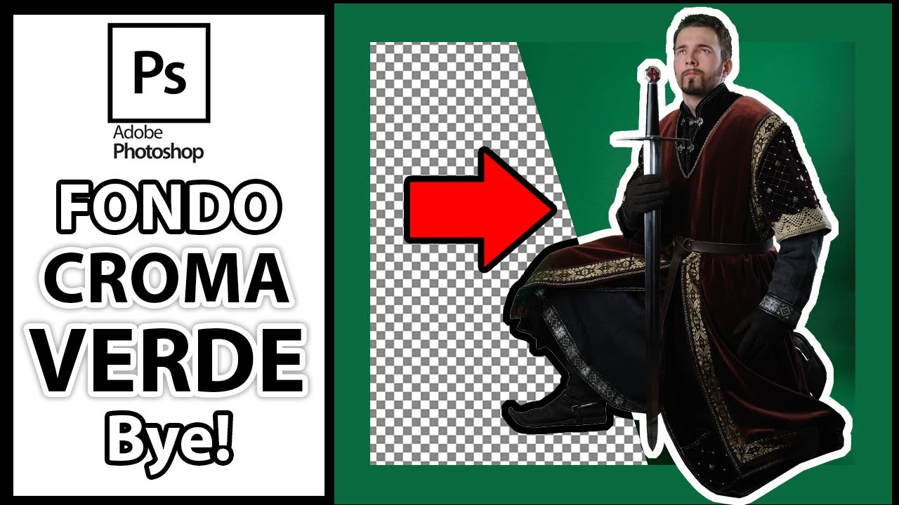 💚 Como Quitar el Fondo Croma Verde en Photoshop [ 3 Alternativas ...