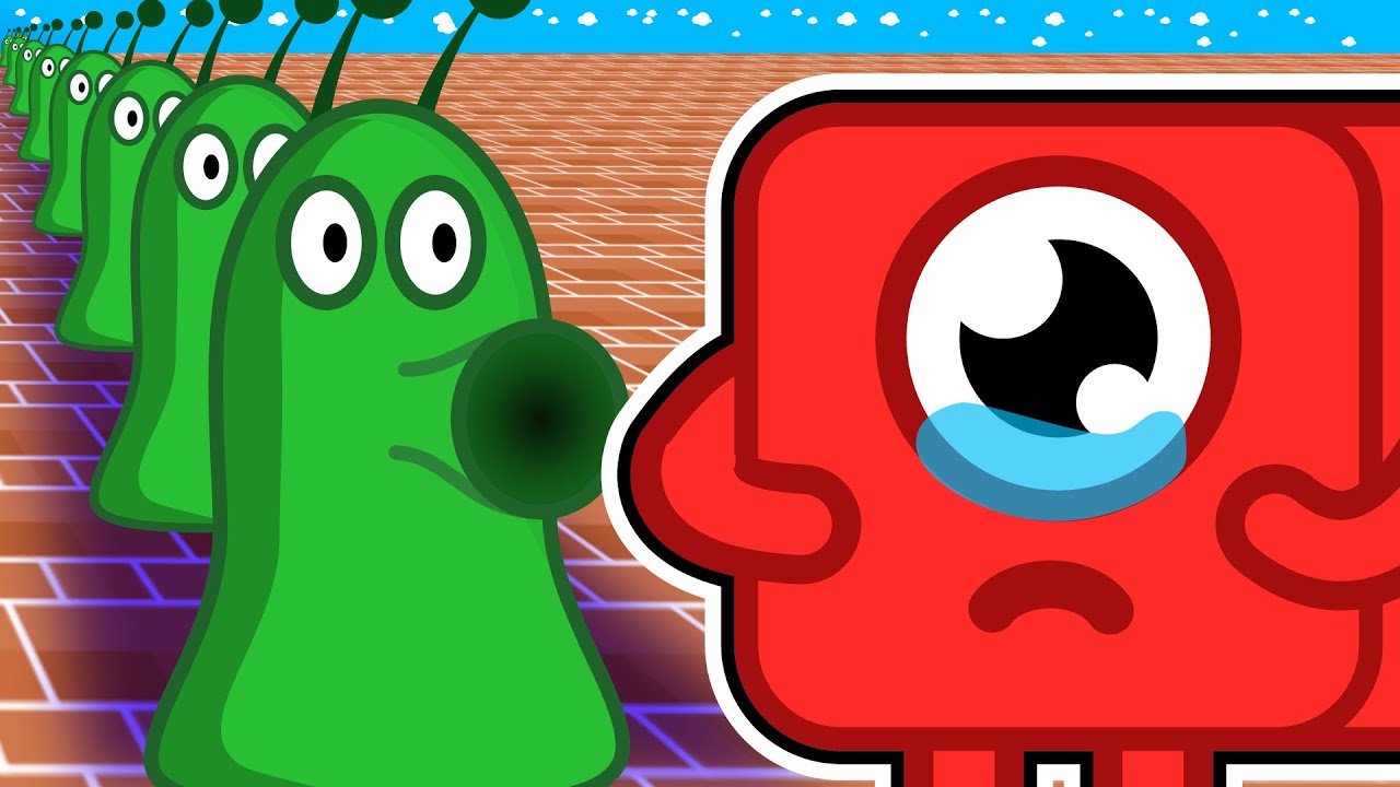 Numberblock One Looking for Aliens Calamity Maze Escape - YouTube