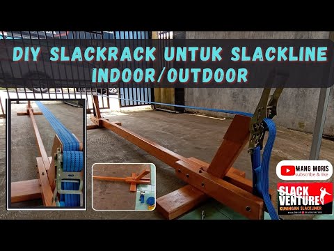 DIY Slack Rack untuk Slackline #slacrack #slackline #slackliner # ...