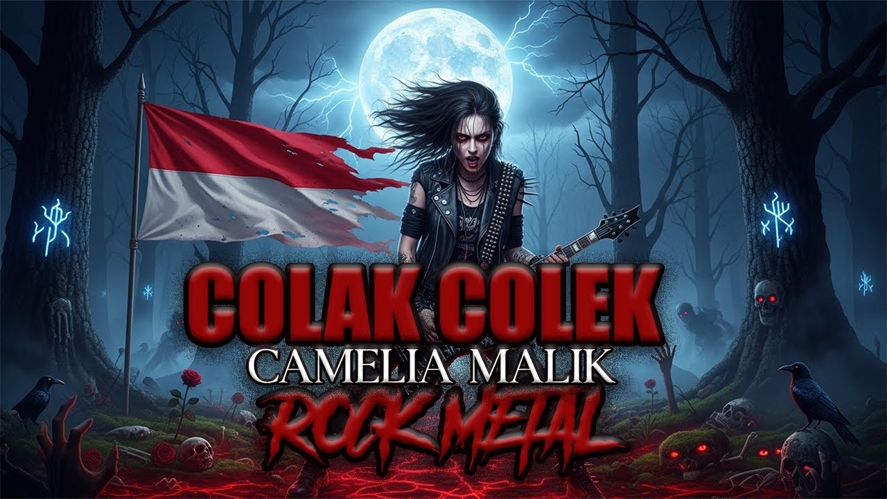 COLAK COLEK - CAMELIA MALIK [COVER MUSIC ROCK METAL ] - YouTube