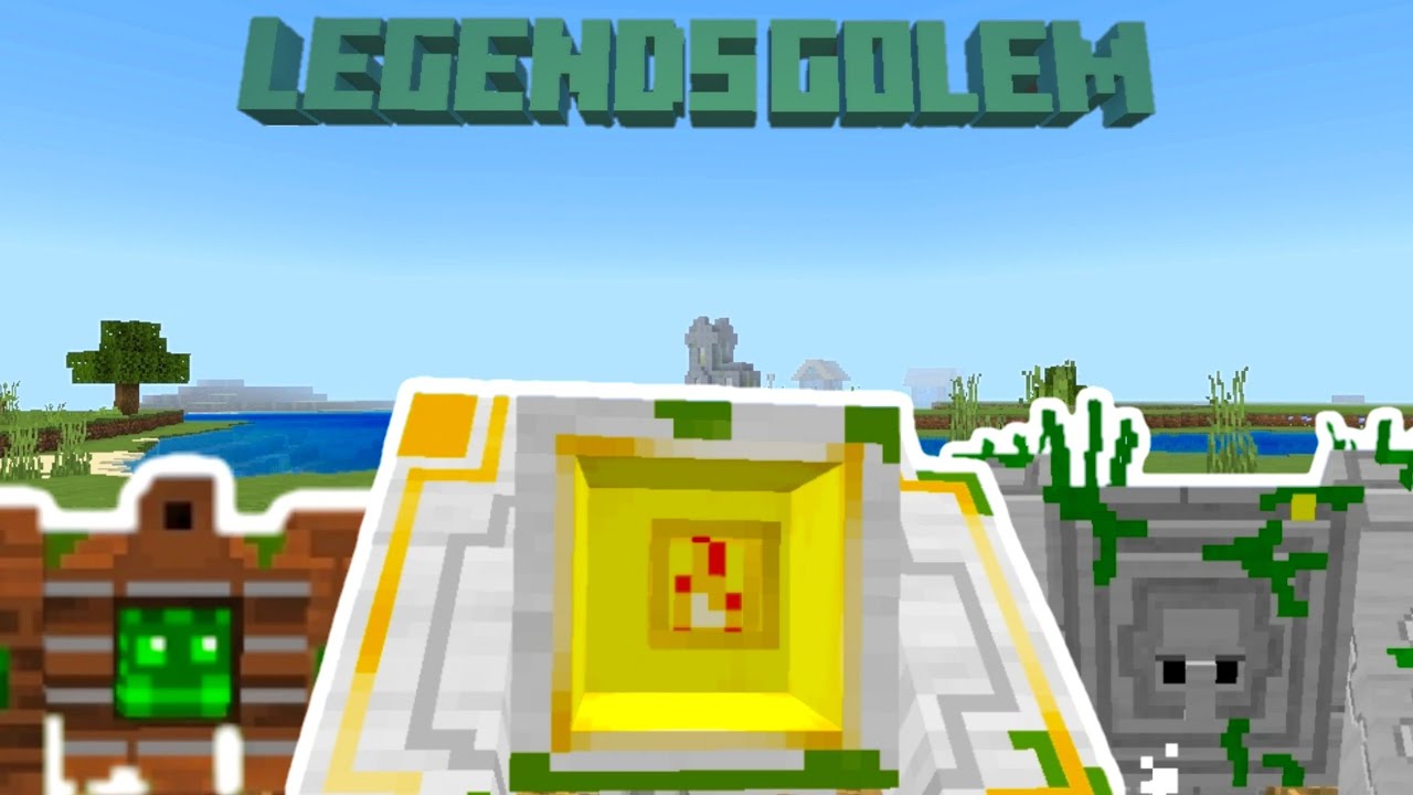 Novo addon dos mobs do minecraft legends para o bedrock!!! - YouTube