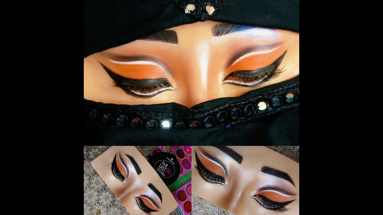 Arabic makeup tutorial ||Arabic style full cutcrease eye makeup//makeup ...