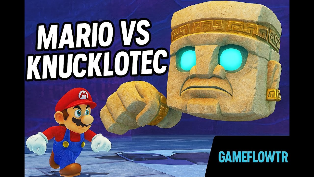 Super Mario Odyssey – Knucklotec Boss Fight (Sand Kingdom) - YouTube