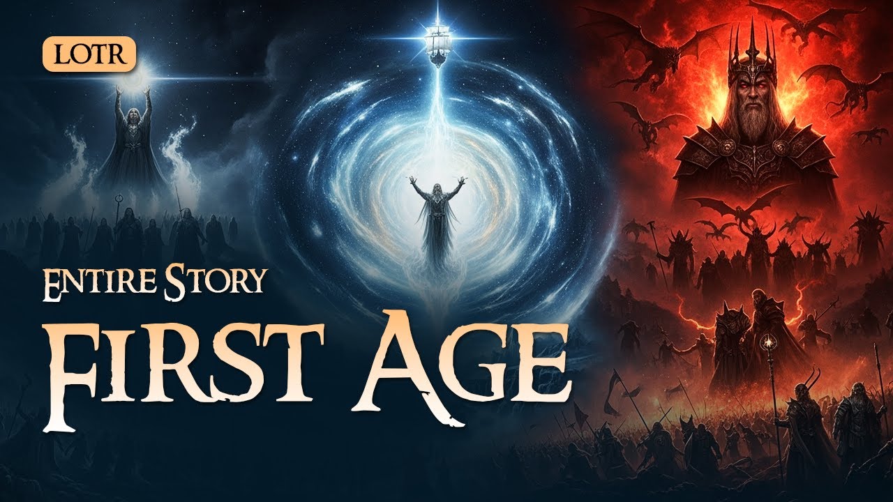 The Entire Story of the First Age | Lore of the Rings - YouTube
