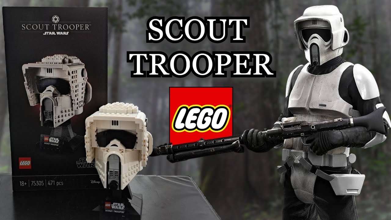 LEGO SCOUT TROOPER | Montando el SET de LEGO SCOUT TROOPER de STAR WARS ...