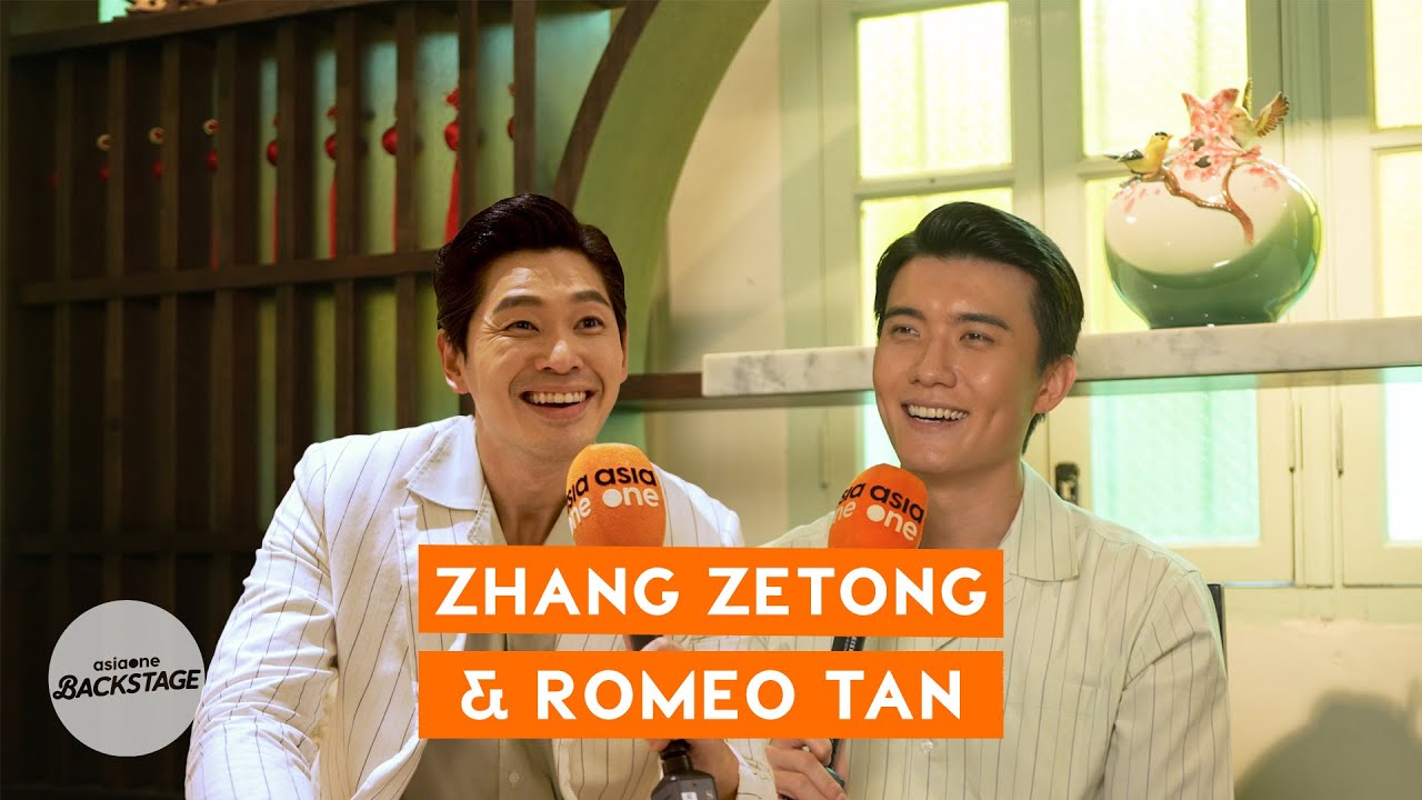 Romeo Tan and Zhang Zetong explore Melaka while filming Emerald Hill ...