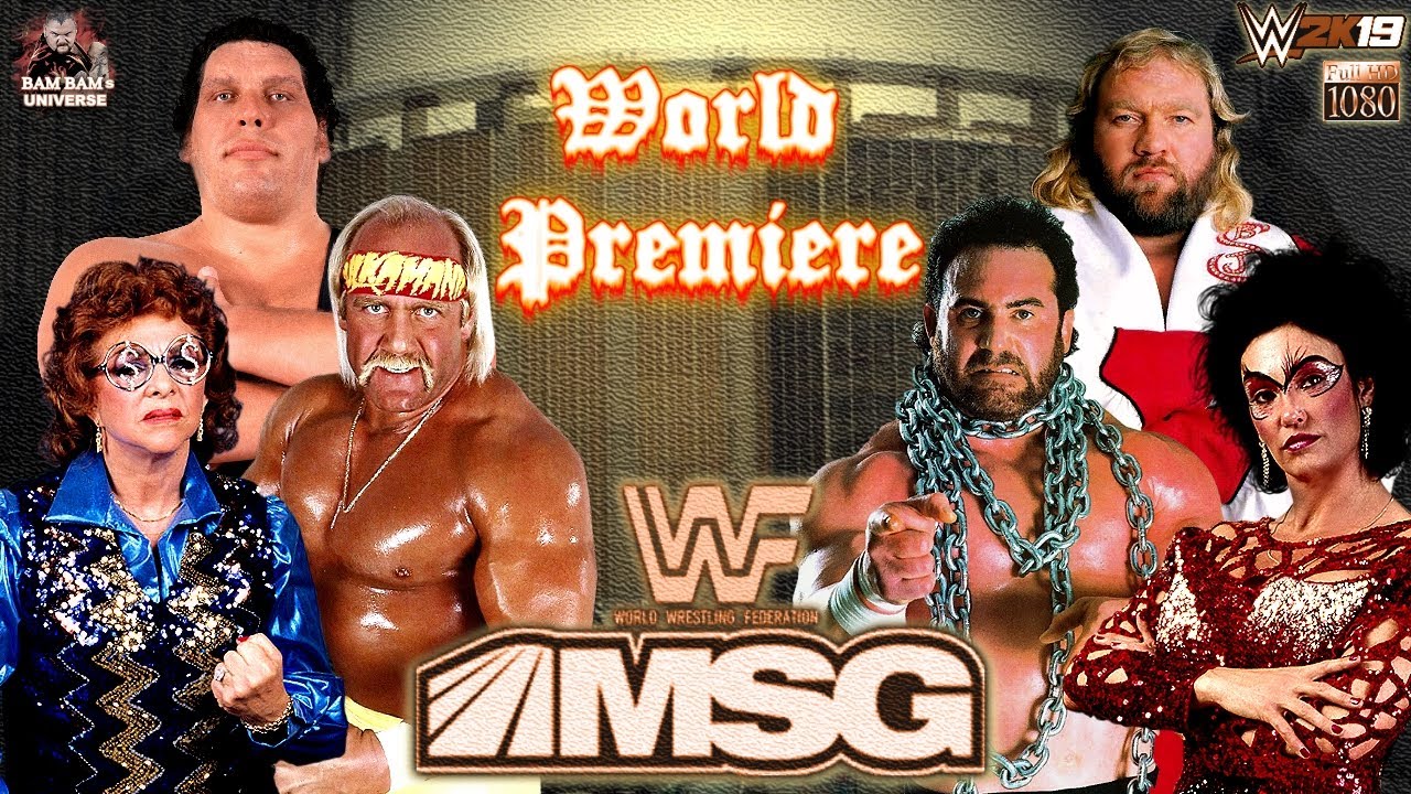 Sherri, Hercules & Big John VS. Moolah, André & Hulk Hogan⭐WORLD MOD ...
