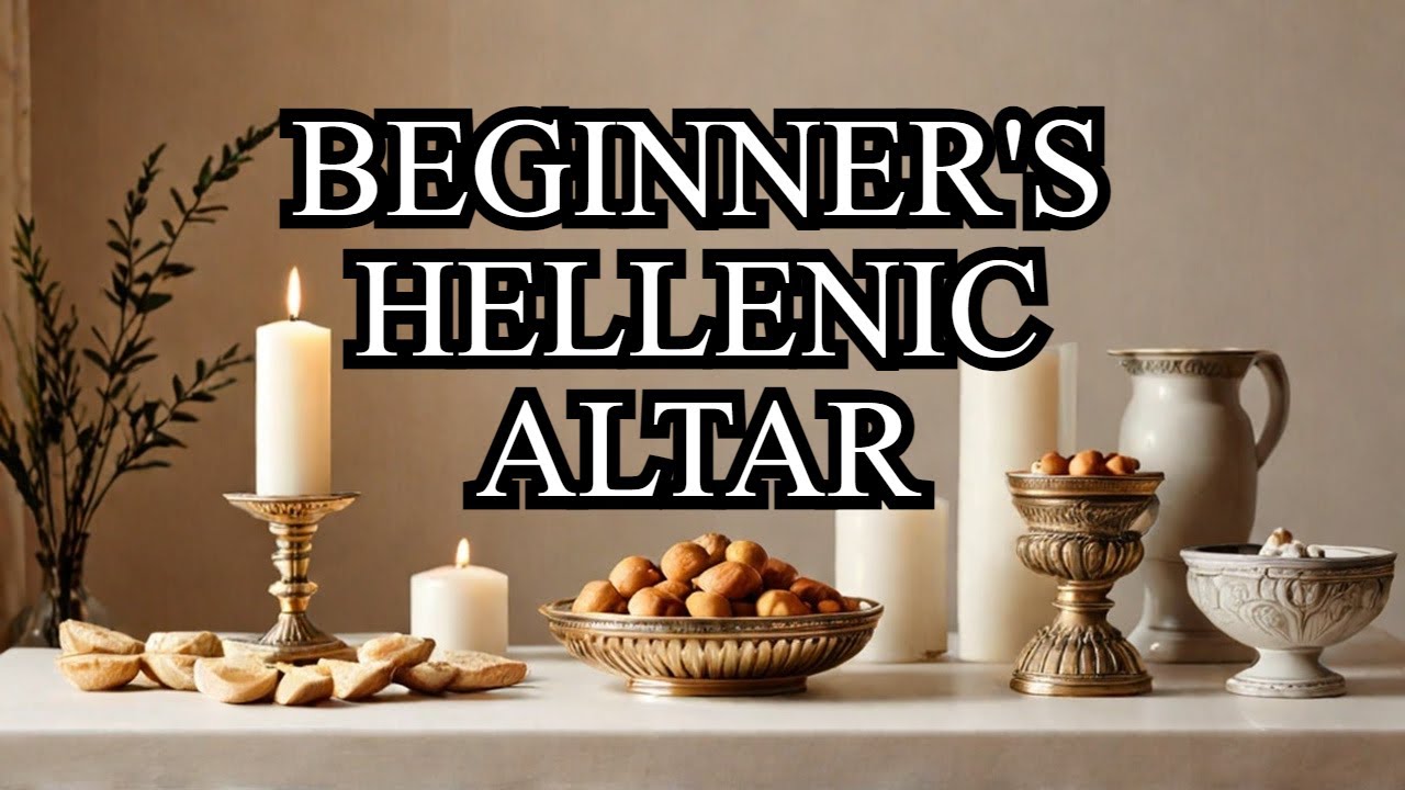 How to Set Up a Hellenic Altar for Beginners: Step-by-Step Guide - YouTube