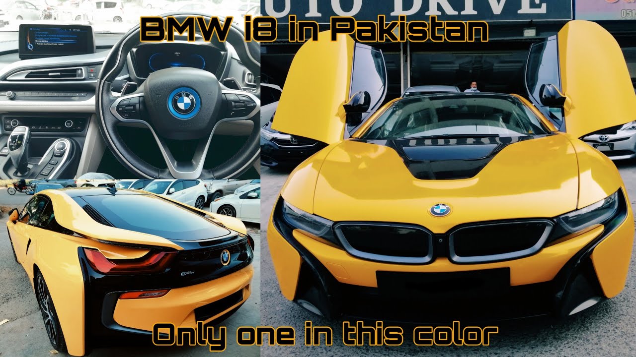 BMW I8 $150,000 Supercar in Pakistan | Walkaround | 2021 - YouTube