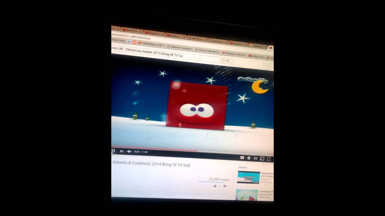 Cartoonito Bedtime Red 2015 Uk Ident - YouTube