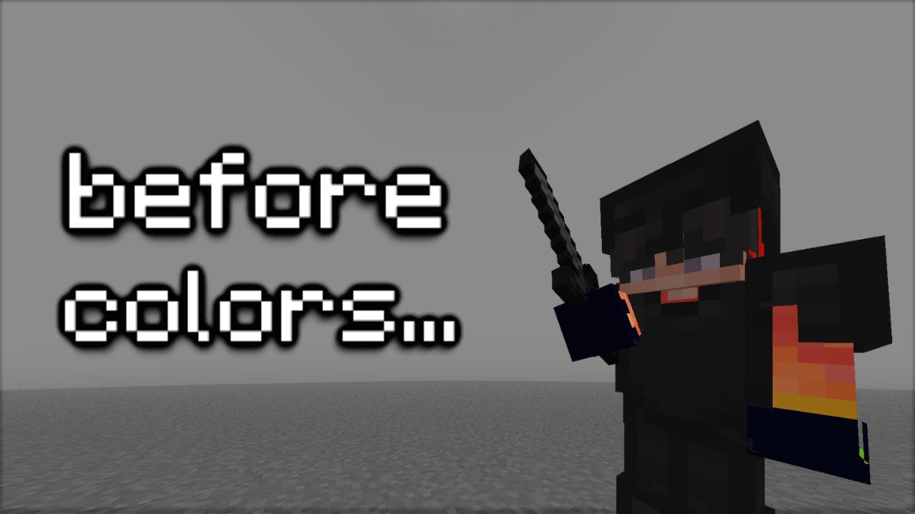 minecraft before colors... - YouTube