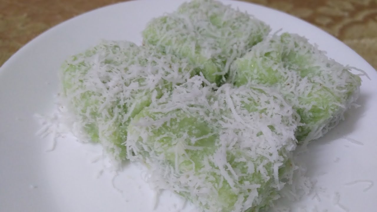 Resepi kuih kaswi pandan yg mudah - YouTube