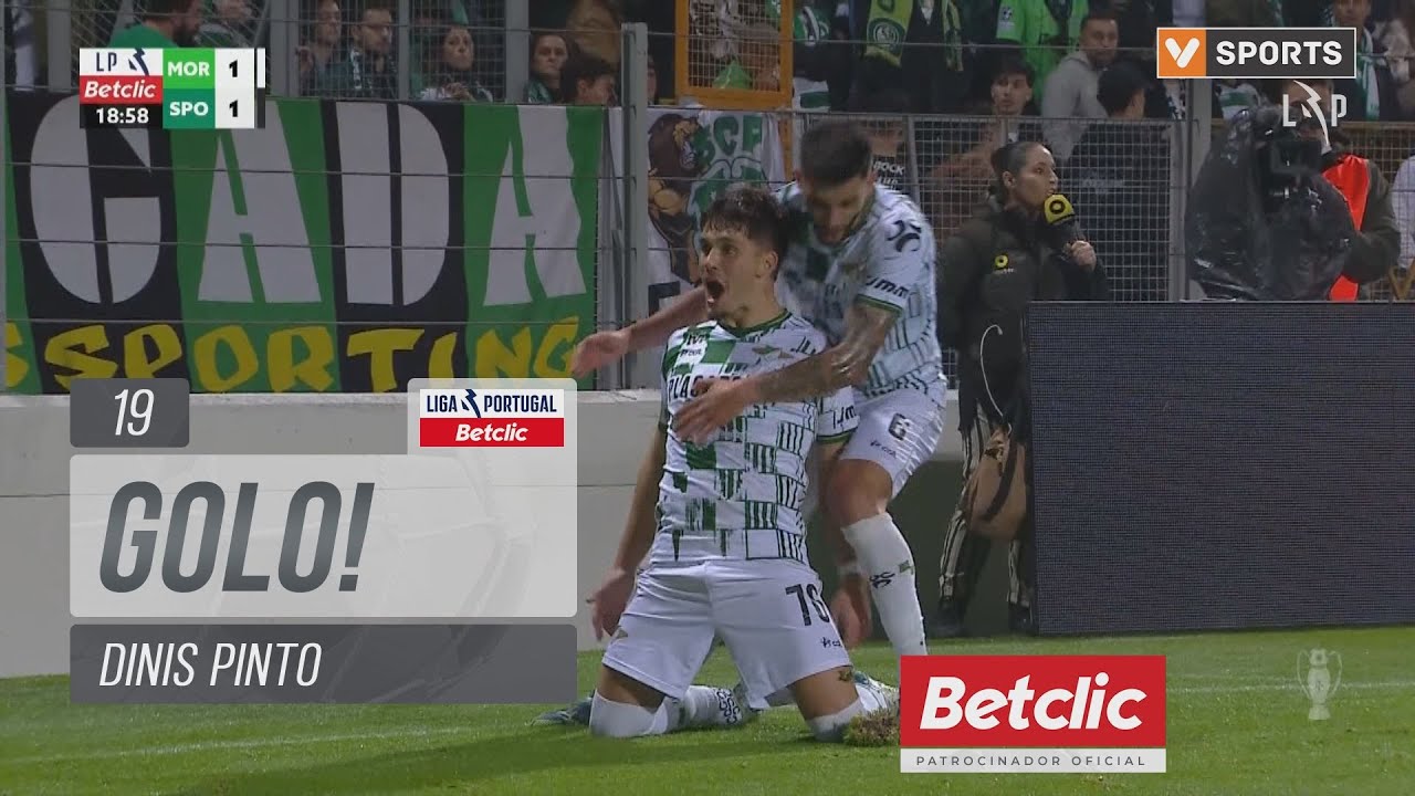 Golo Dinis Pinto: Moreirense (1)-1 Sporting (Liga 24/25 #13) - YouTube