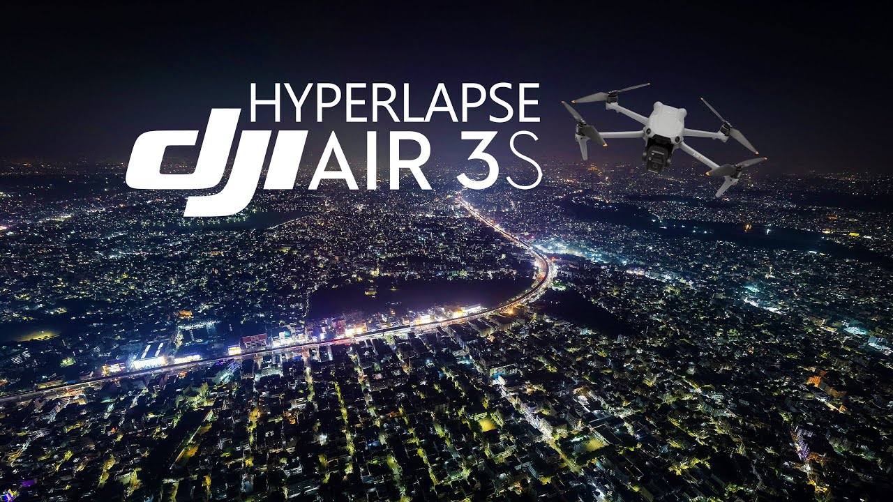 DJI Air 3S Hyperlapse in 4K | Diwali Celebrations | Hyderabad - YouTube