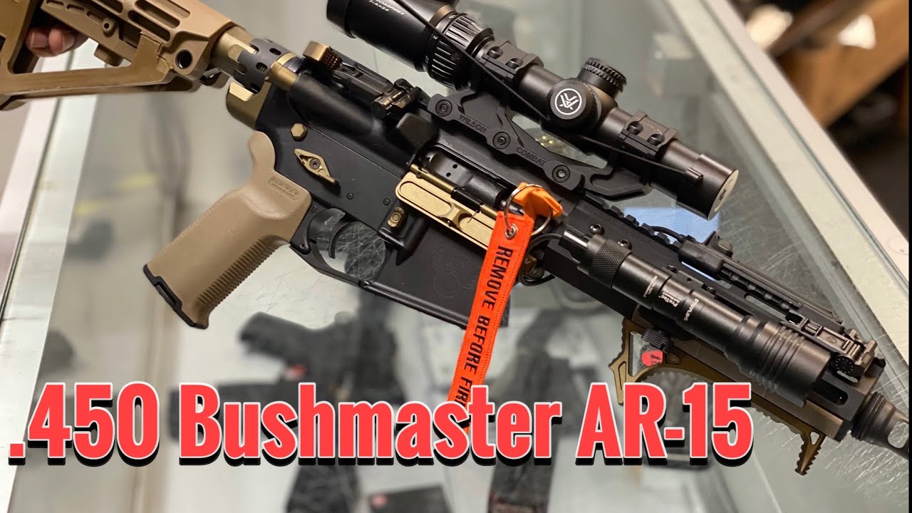 .450 Bushmaster AR-15 Pistol - Thor’s Hammer! - YouTube