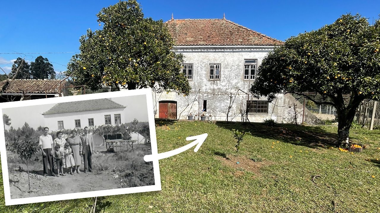 REVEALING the History of our Portuguese Farm House - Restoring a Stone ...