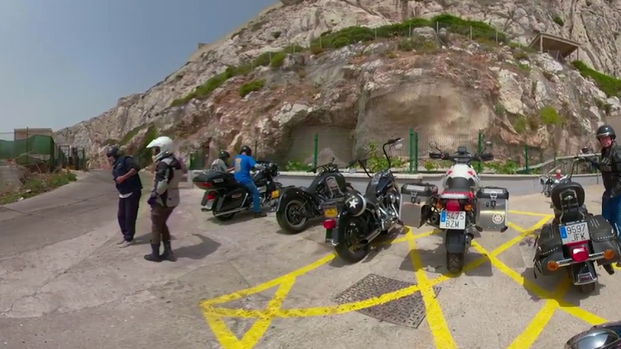 Gibraltar MC Club House Ride - YouTube