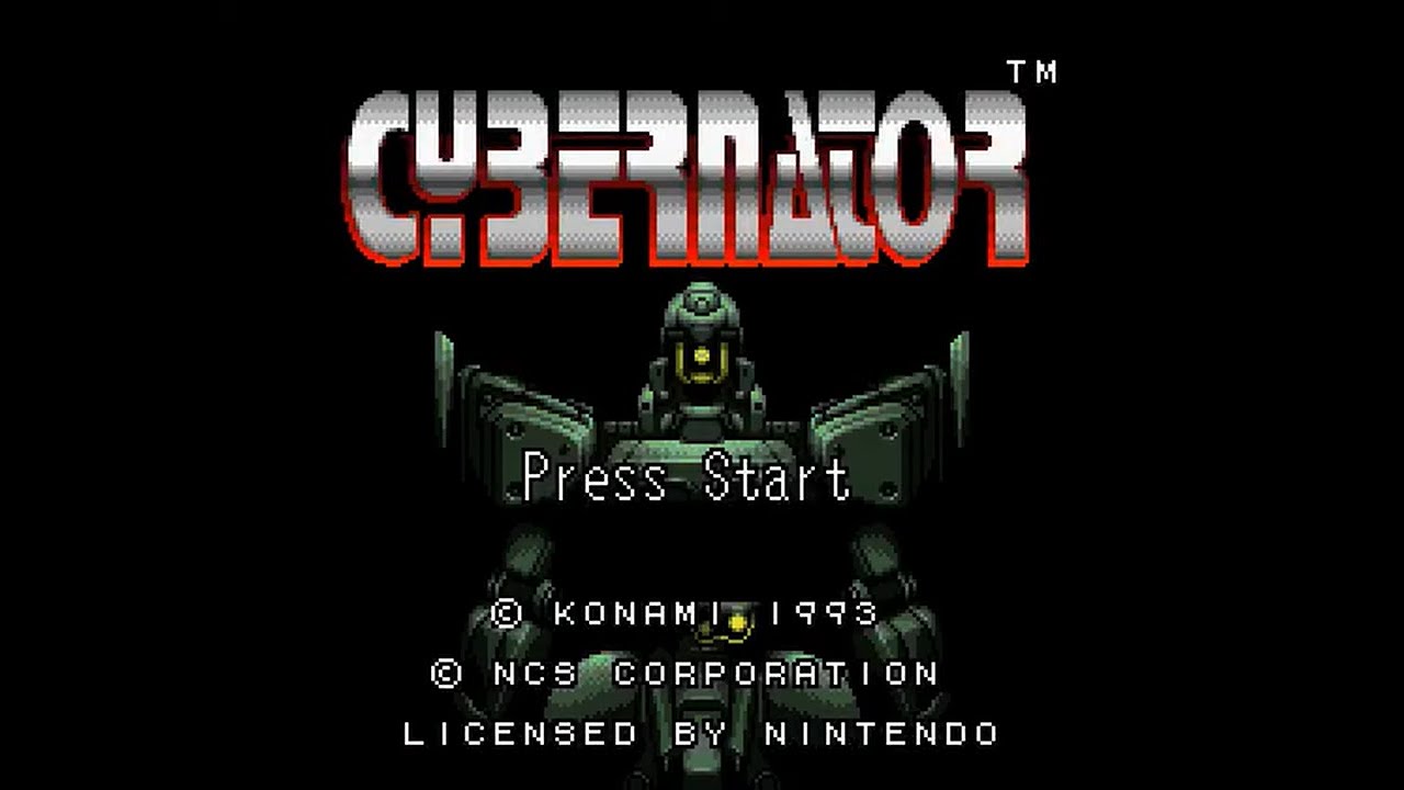 SNES Longplay [051] Cybernator (US) - YouTube
