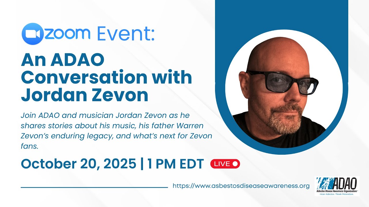 2025 ADAO Conversation with Jordan Zevon, Musician, Songwriter ...