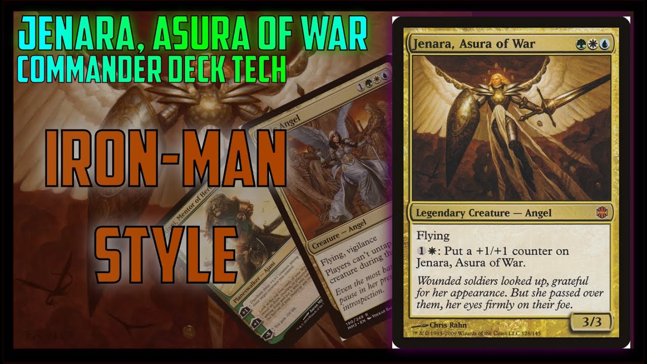 Jenara asura of war ( iron man style ) commander deck tech - YouTube