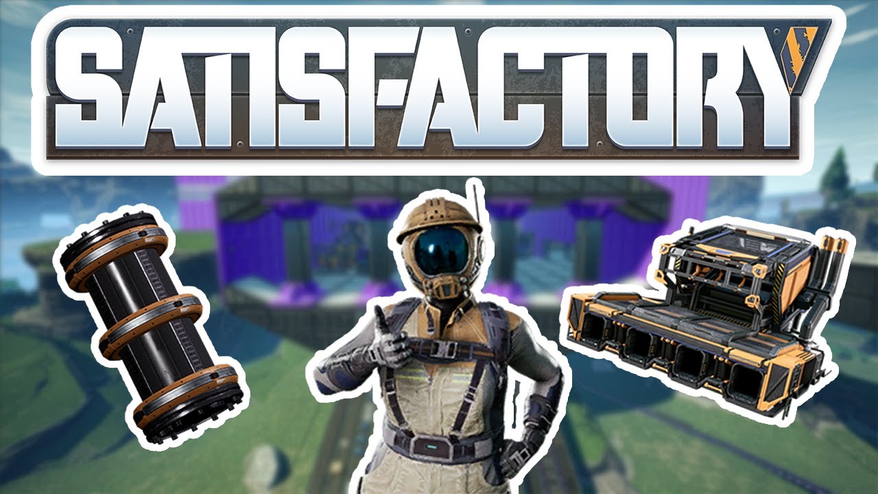 Oil Extraction and Manufacturing - Satisfactory ep. 6 - YouTube