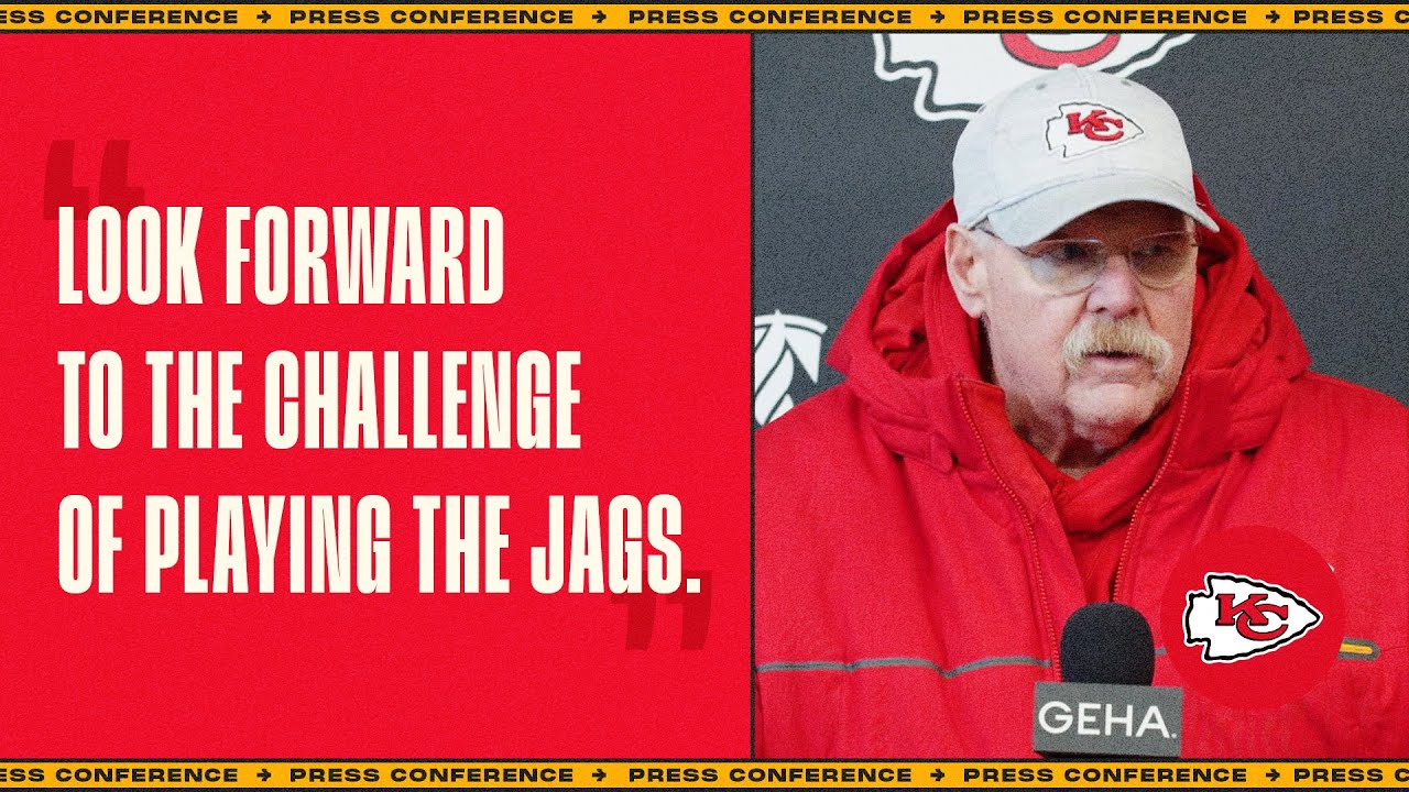 Andy Reid: "Look forward to the challenge of playing the Jags" | Press ...