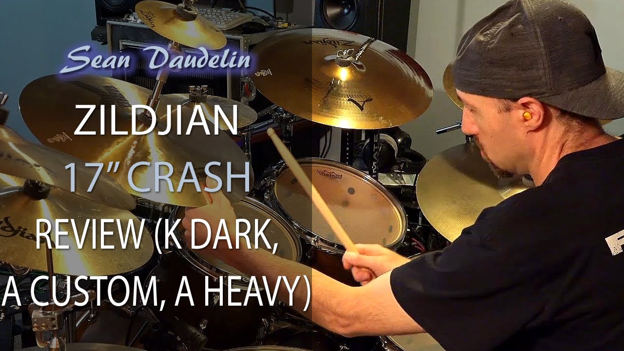 A Heavy, K Dark Medium Thin, A Custom Medium - Zildjian 17 Inch Crash ...