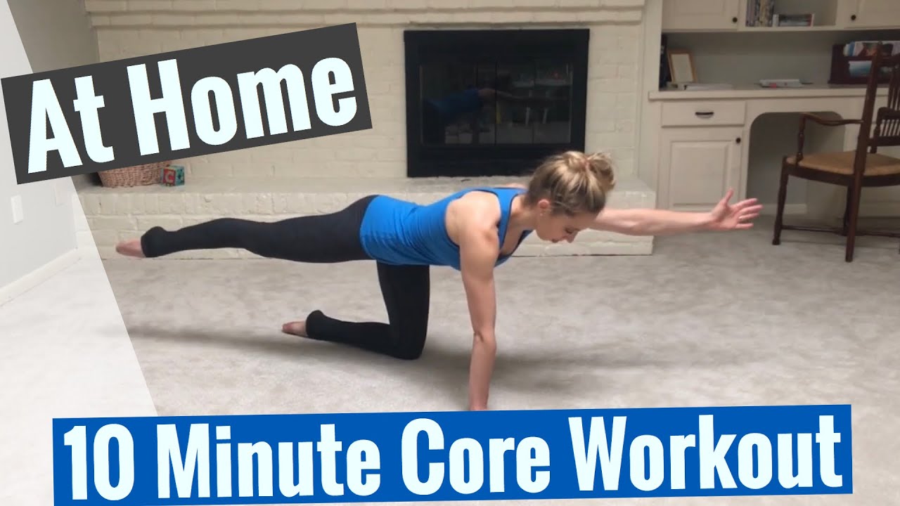 10 Minute Core and Abs Home Workout - YouTube