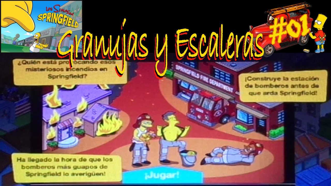 Los Simpson Springfield "Capítulo 1 - Evento: Bomberos, Granujas y ...