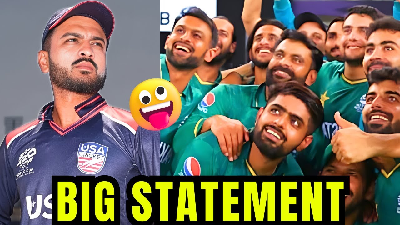 USA Captain's Bold Statement Against Pakistan 😲 USA vs Pakistan Live ...