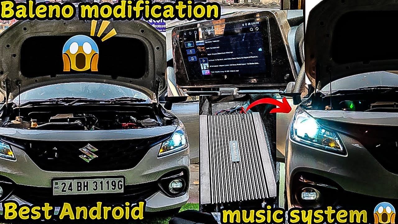 New Baleno modification sigma to alpha best modification 🔥 premium work ...