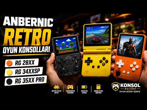 Retro Oyun Tutkunları Buraya ! 3 Popüler Anbernic Modelini İnceledik