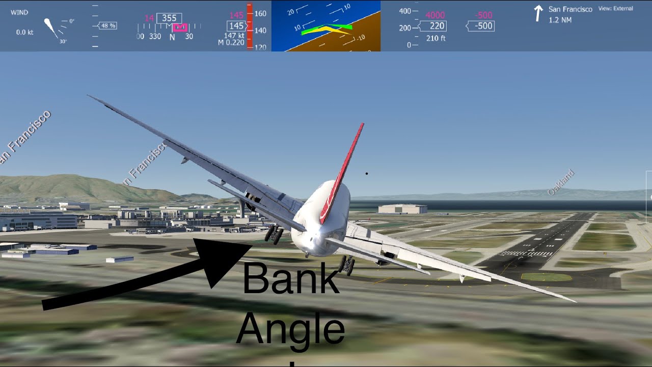 Rare approach at runway 1R at SFO - YouTube